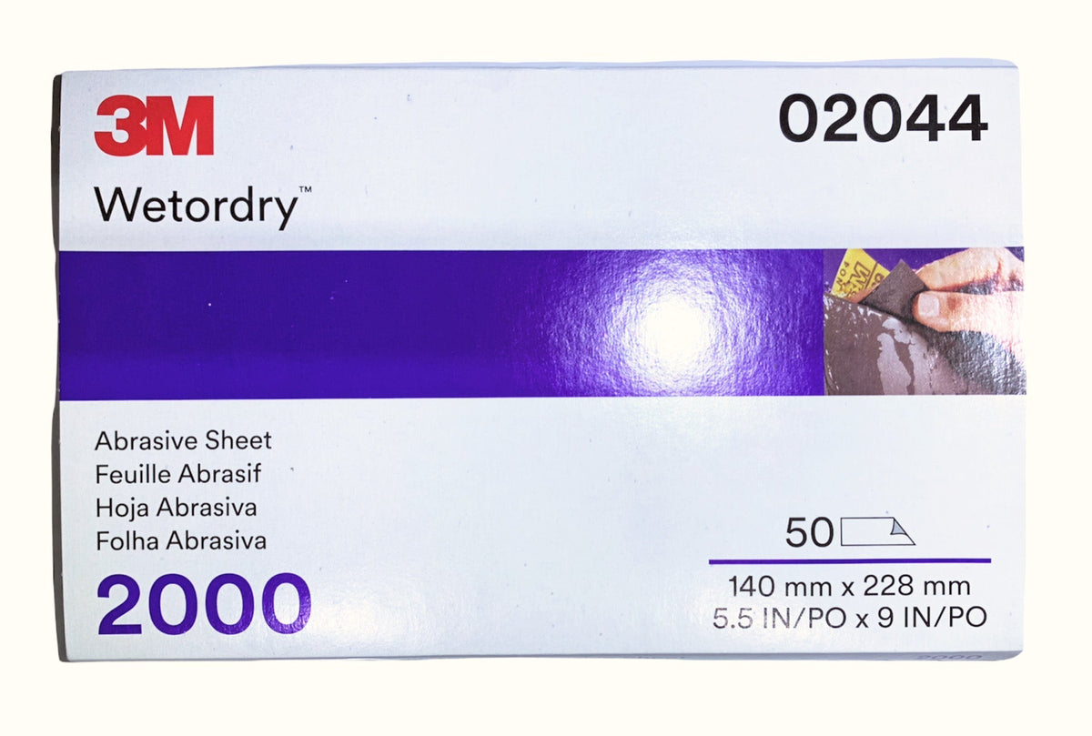 3M P2000 WetOrDry™ Abrasive Sheet – OPTiX Nano Technologies
